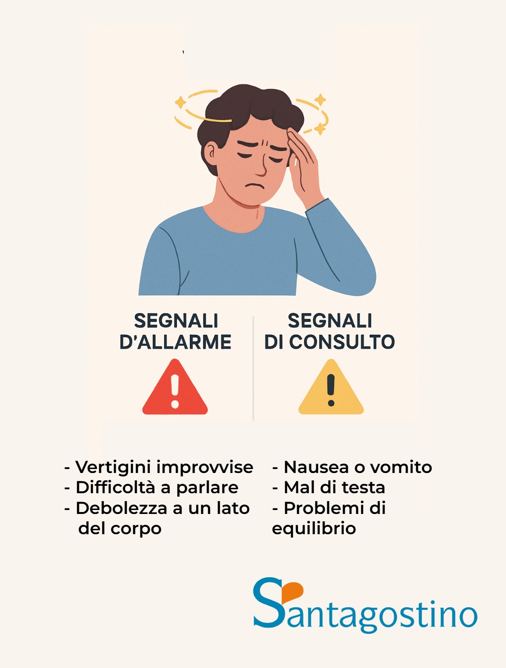 Vertigini: distinguere le cause e cosa fare - Santagostino Busto Arsizio